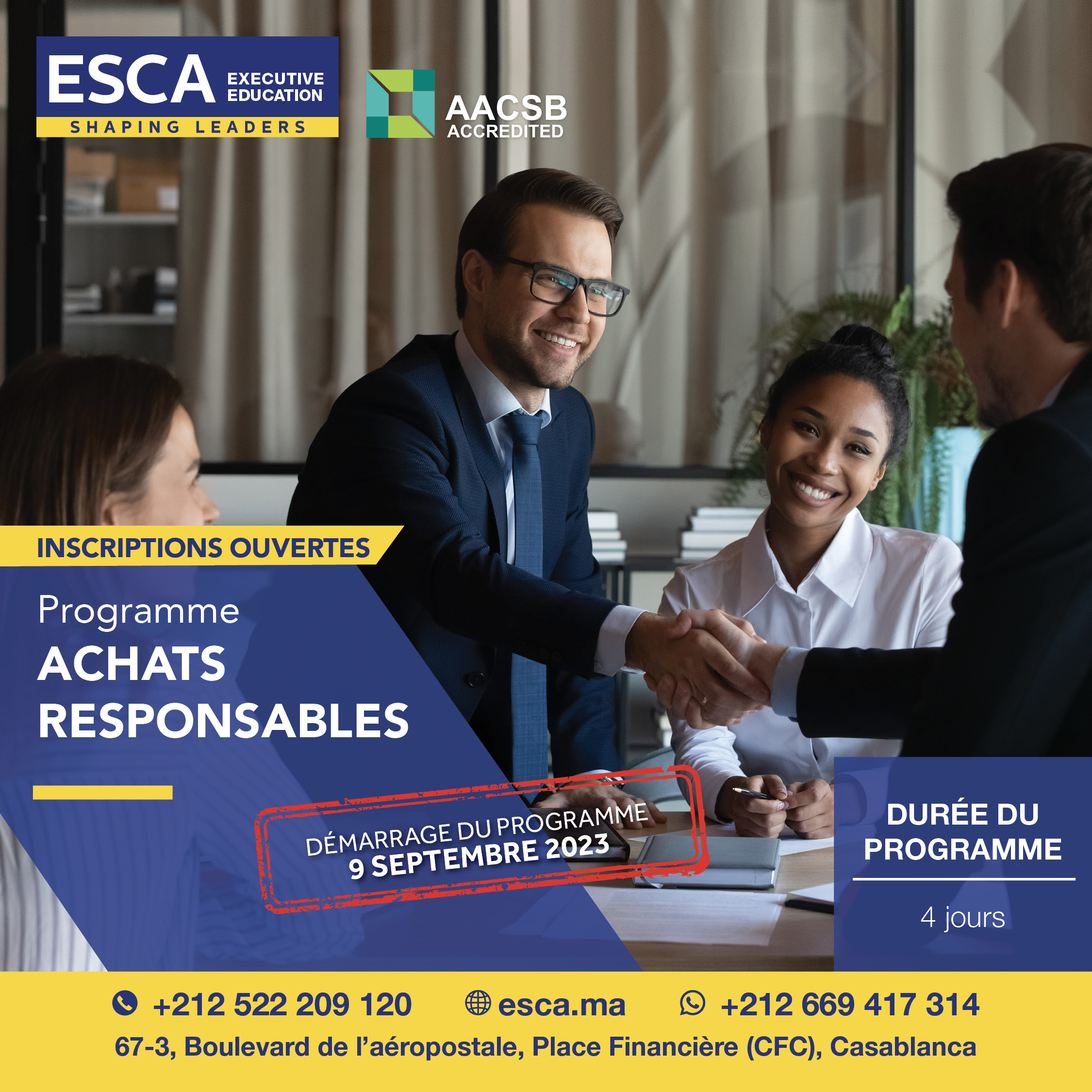 ESCA Ecole de Management | Programme Achats Responsables